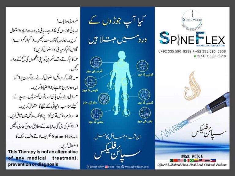 SpineFlex Rehabilitation Centre - Chakwal Doctors List / talagang ...